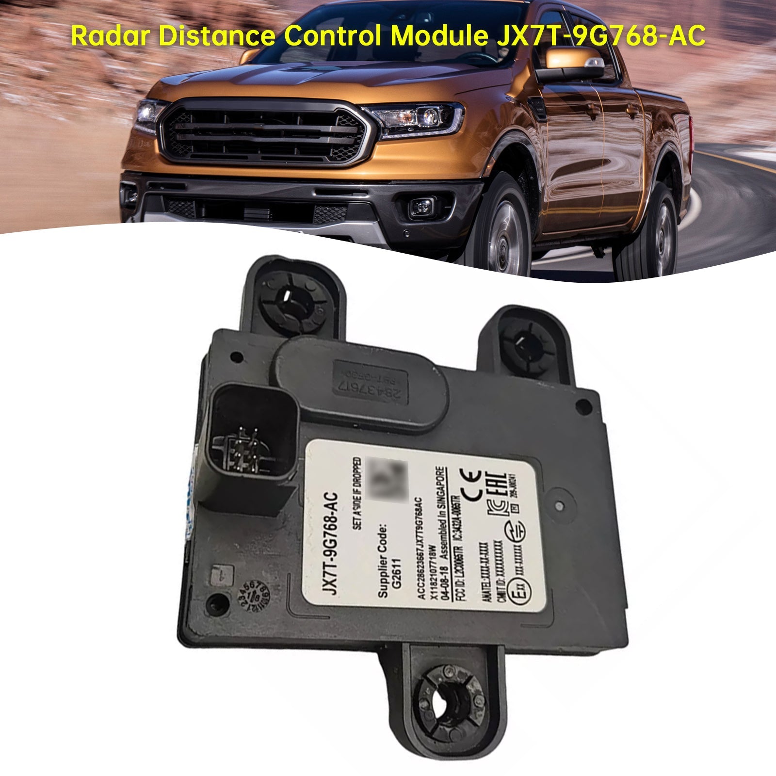 2019-2022 Ford Ranger Radar-Abstandskontrollmodul JX7T-9G768-AC – oonooo
