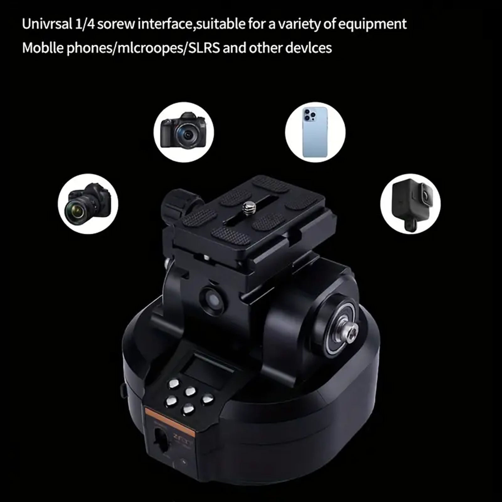 YT-1500 Kamera Elektrische Cloud Plattform Handy Kamera Panorama Stabi ...