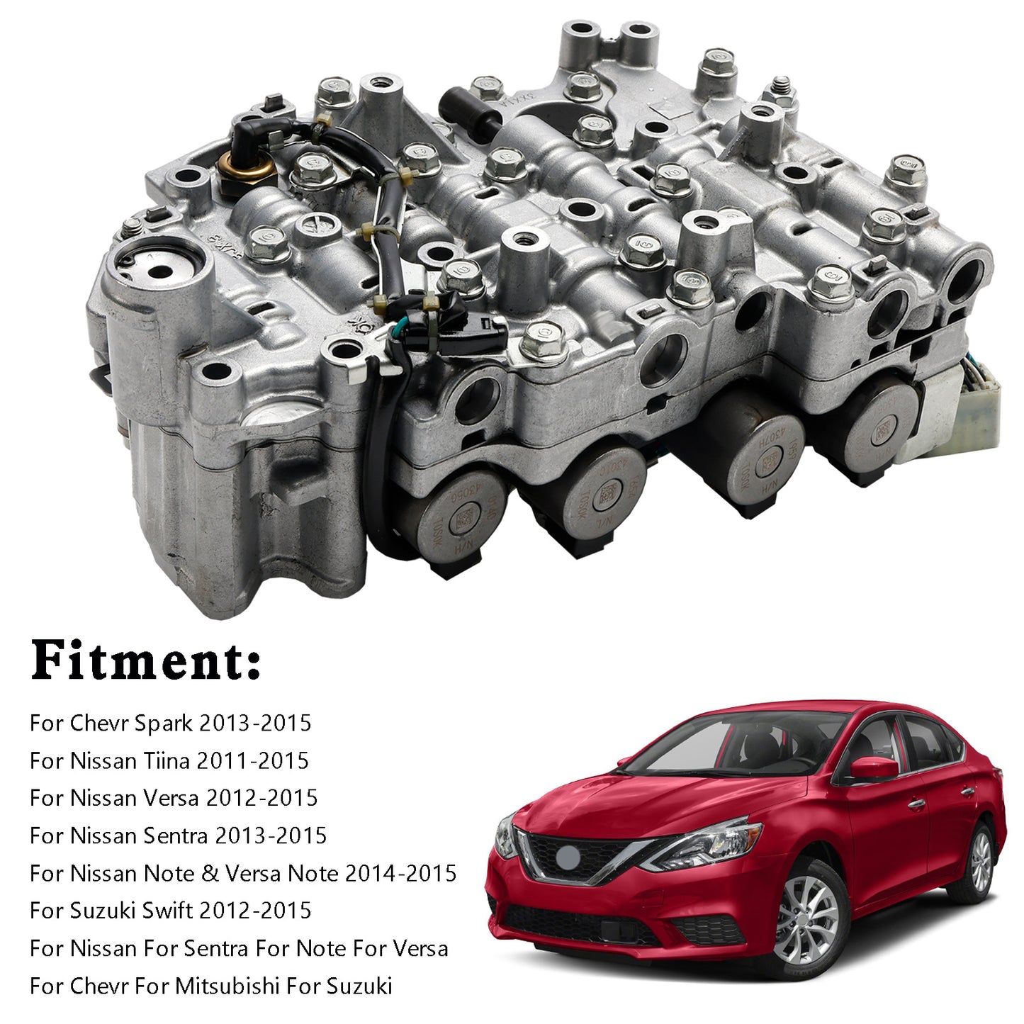 2014–2015 Nissan Note & Versa Note RE0F11A JF015E CVT-Getriebe Ven – oonooo