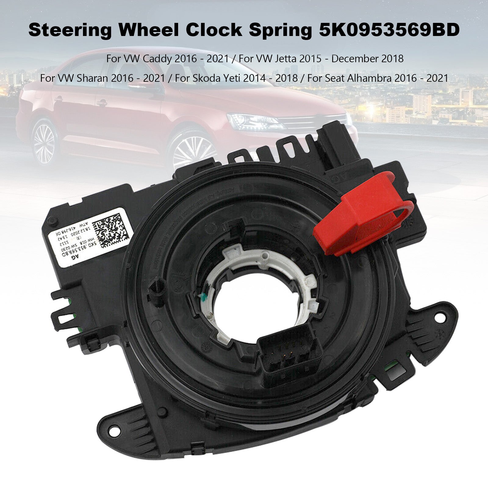 Skoda Yeti 2014–2018 Lenkrad-Uhrfeder 5K0953569BD – oonooo