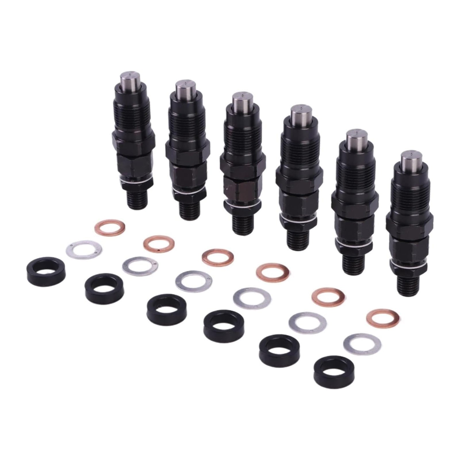 6 Stück Kraftstoffeinspritzdüsen für Toyota 3L Hilux Hiace 2.8L Motor ...