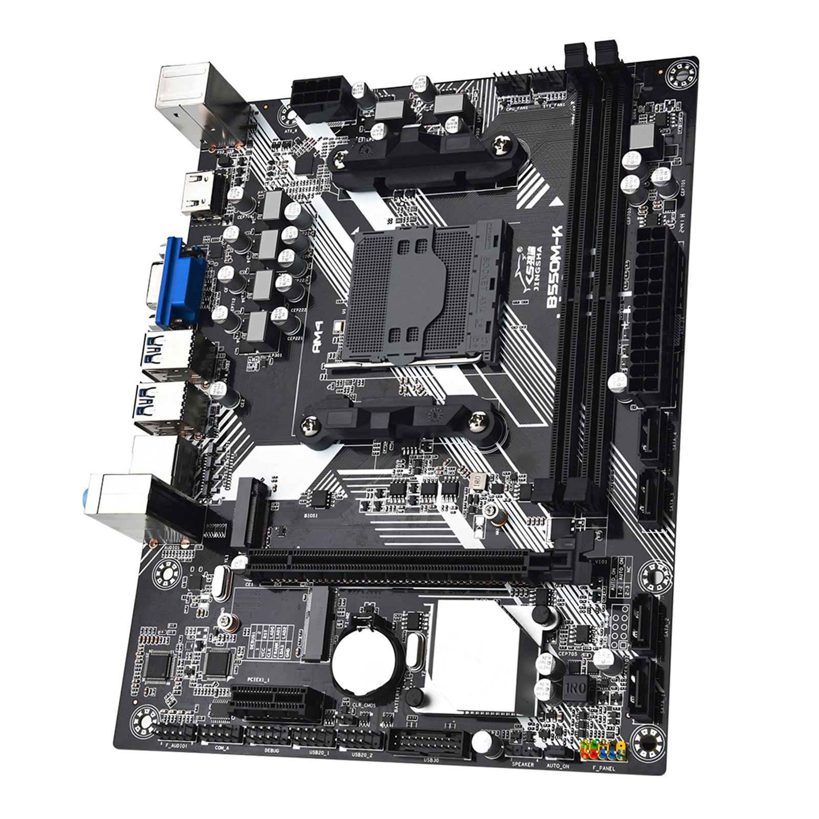 B550M-K Computer-Motherboard AM4-Protokoll M.2-Festplatte Ryzen 3-5 Ge ...