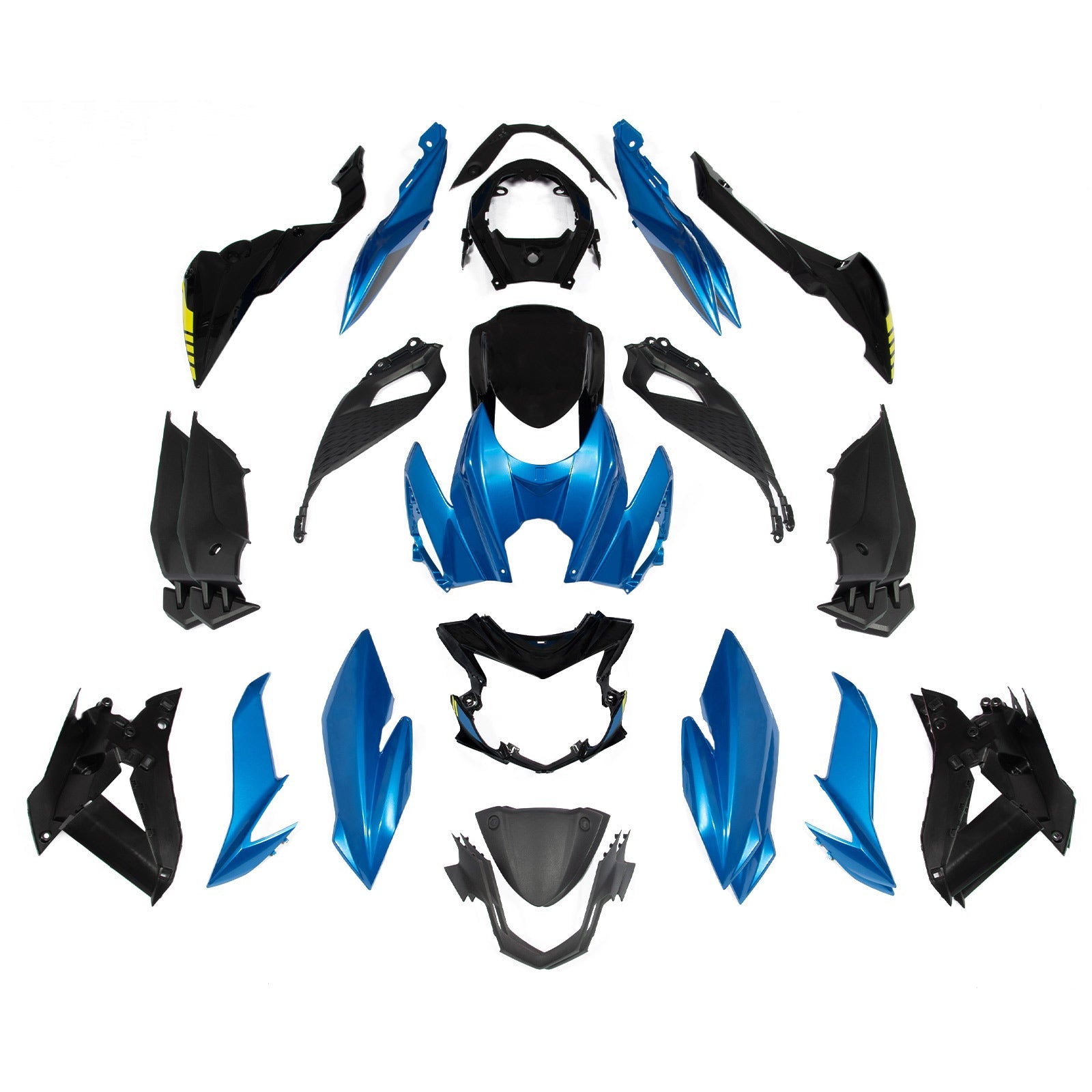 Amotopart 2017-2022 Suzuki GSXS 750 Bodywork Fairing Kit – oonooo