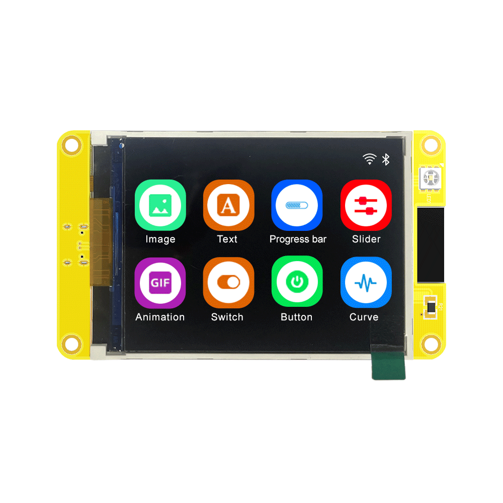 ESP32 3,2-Zoll-Touchscreen-Entwicklungsplatine WIFI Bluetooth IoT MCU ...