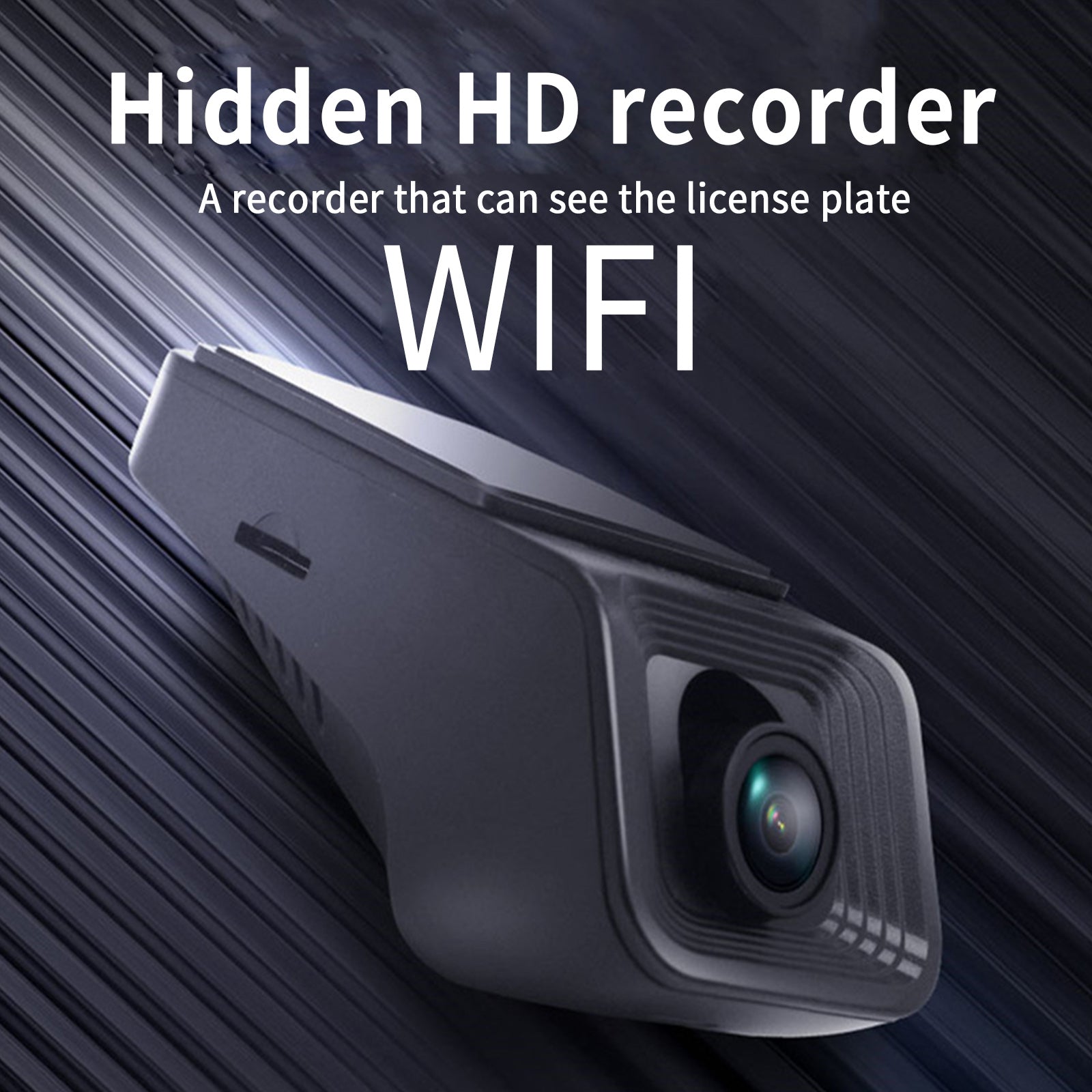 New 1080P Wifi Car Hidden DVR Front Dash Cam Kamera Video Recorder G-S ...