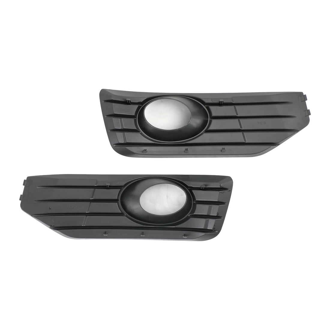 VW T5 T5.1 2010-2015 Gloss Black Fog Lamp Light Cover Insert S-line Gr ...