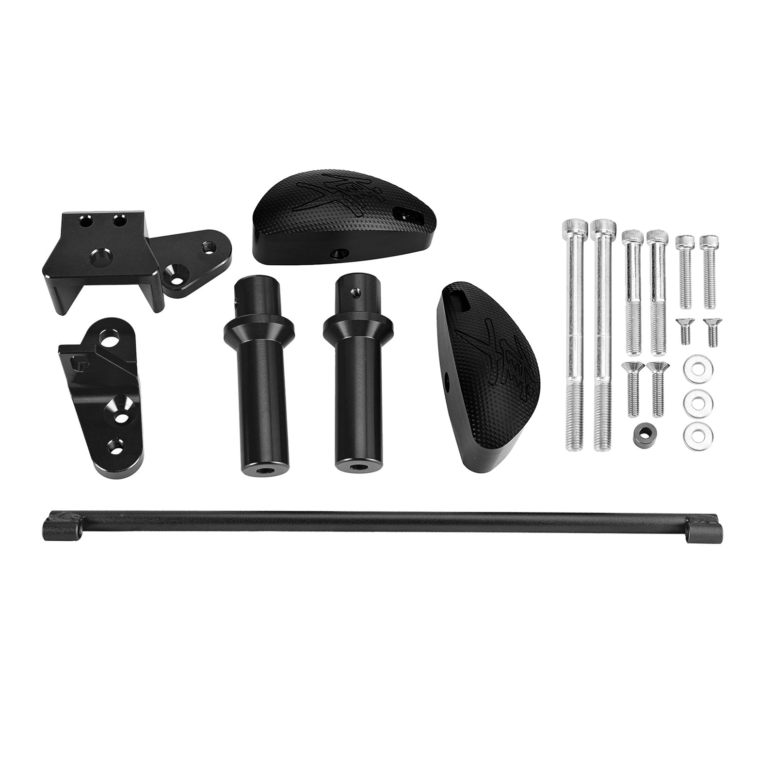 Suzuki Gsxr1300 Hayabusa 2008–2020 Protector Engine Crash Bunds Pads S ...