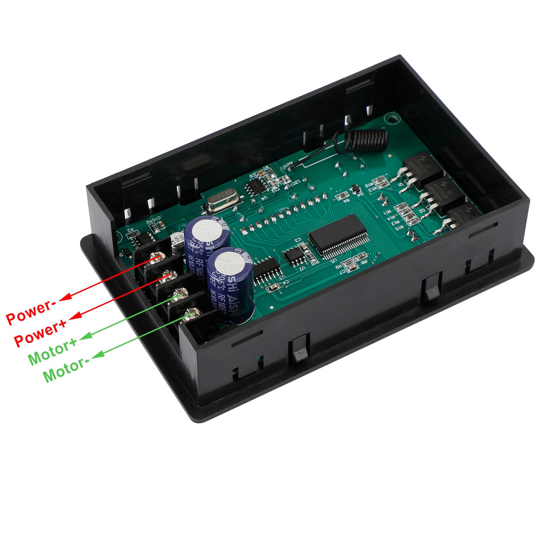 Digital LCD Smart PWM DC Motor Speed Controller Wireless Fernbedienung ...