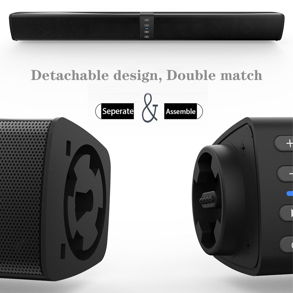 BT Surround Sound Bar Wireless Subwoofer TV Heimkino & Remote-Laut – oonooo