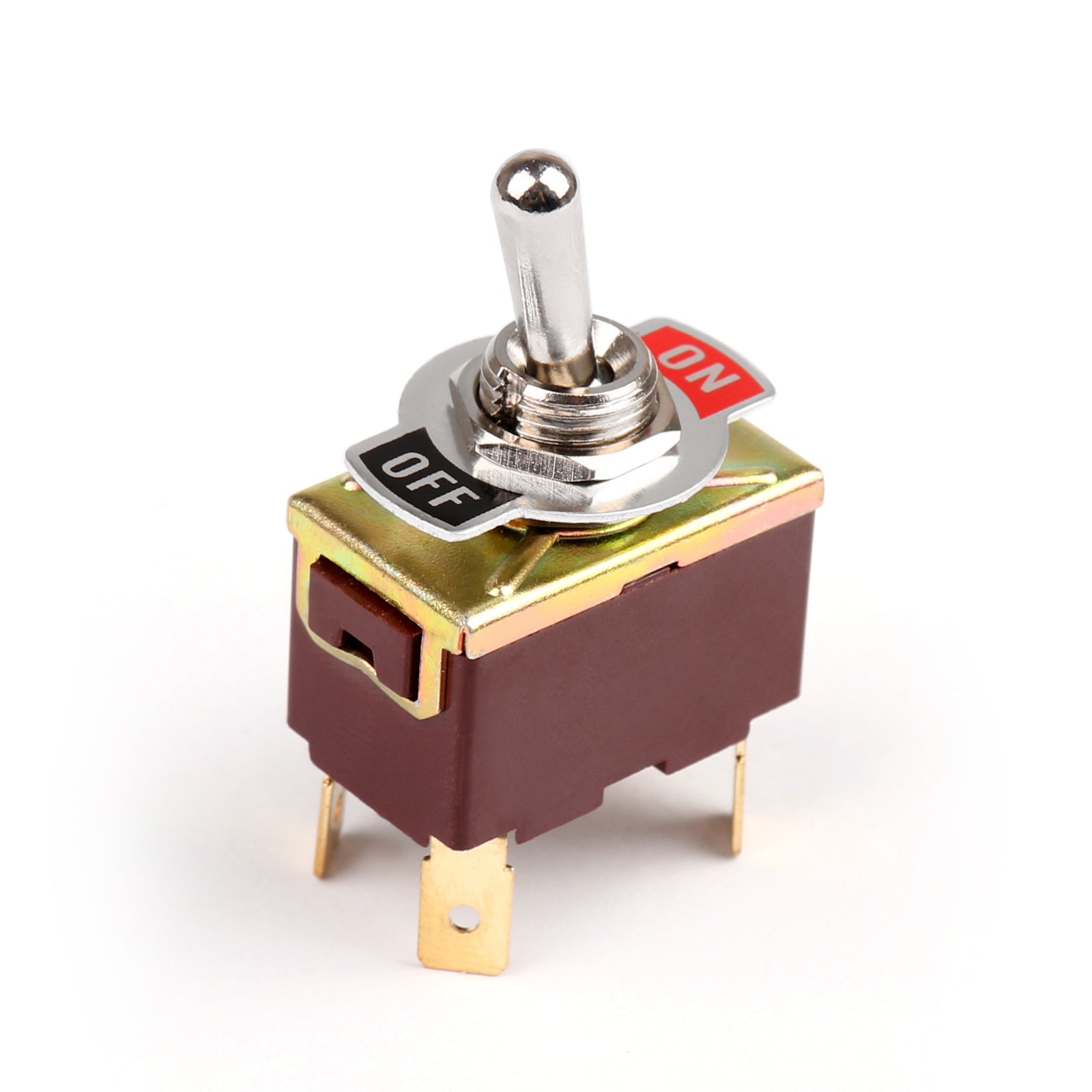 4Pcs 2 Terminal 4Pin ON-OFF 15A 250V Toggle Switch Boot DPST Industria ...