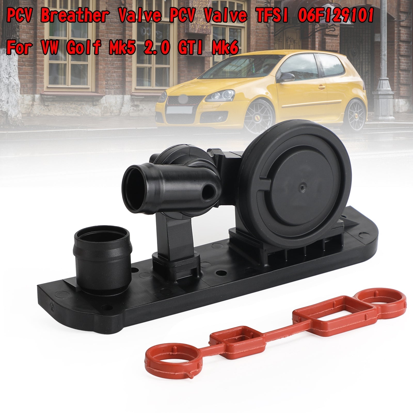 PCV-Entlüftungsventil PCV-Ventil TFSI 06F129101 für VW Golf Mk5 2.0 GT ...
