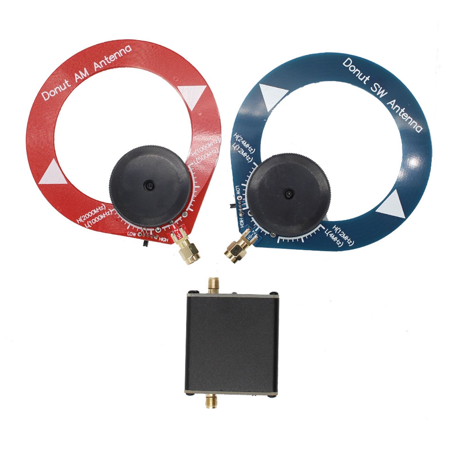 Hochohmiger Verstärker für SDR Walkie Talkie Donut AM MW/SW Antenne Ha ...