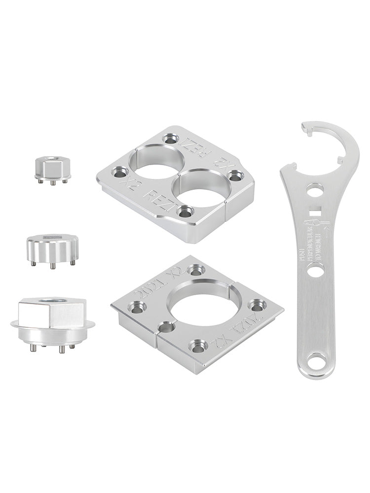 Float Shock Rebuild Tool Kit Schraubstockklemme + Sealhead + 4-polige ...