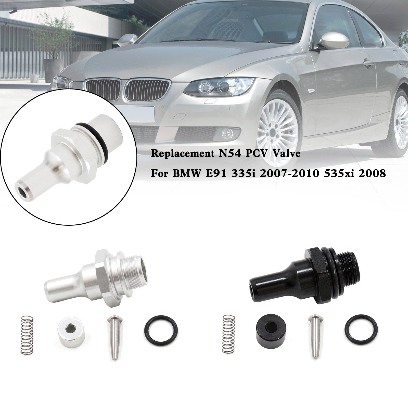 BMW E91 335i 2007–2010 535xi 2008 Ersatz N54 PCV-Ventil – oonooo