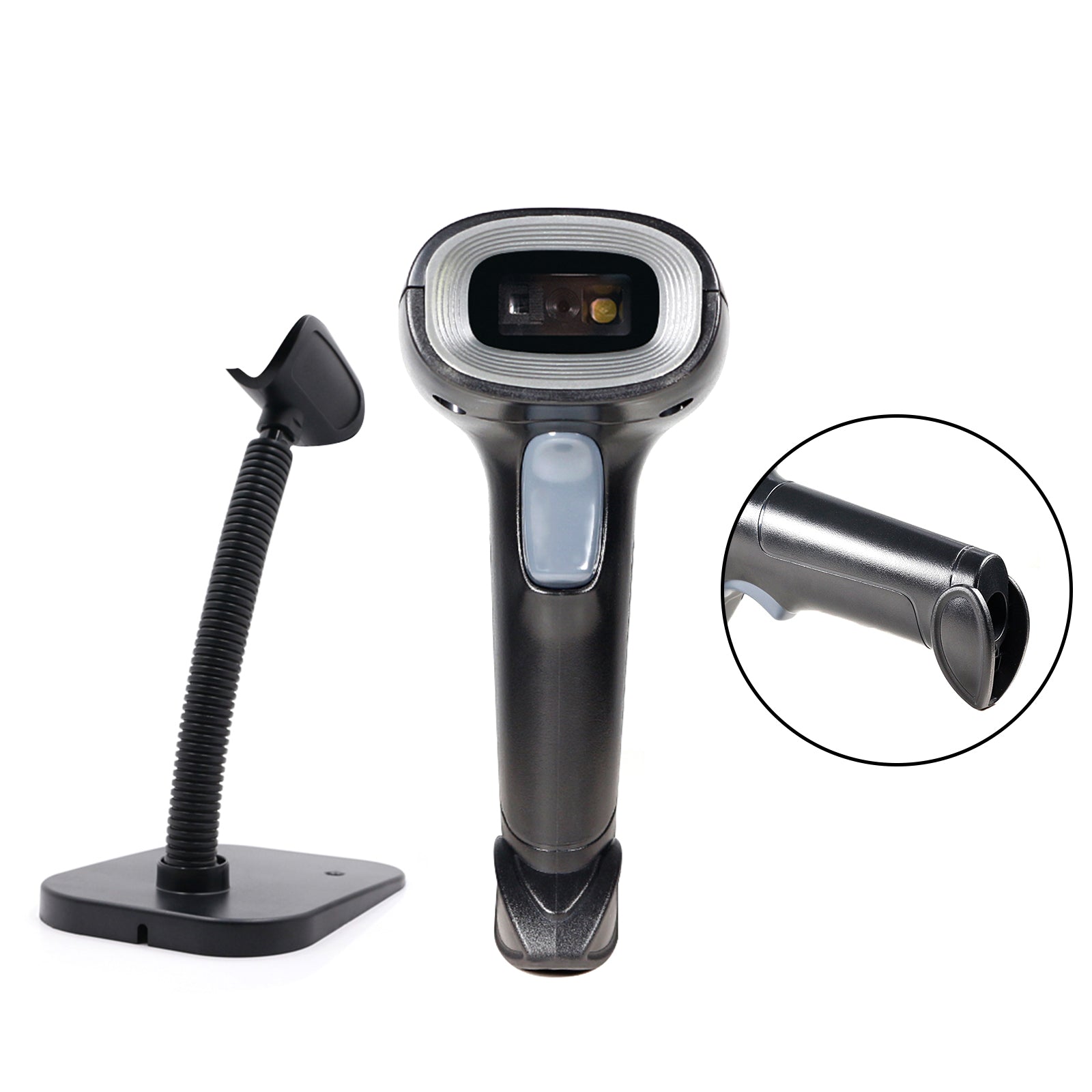 Automatischer USB -Laser -Scan -Barcode -Scanner 2 in 1 1d+2D -Code -L ...