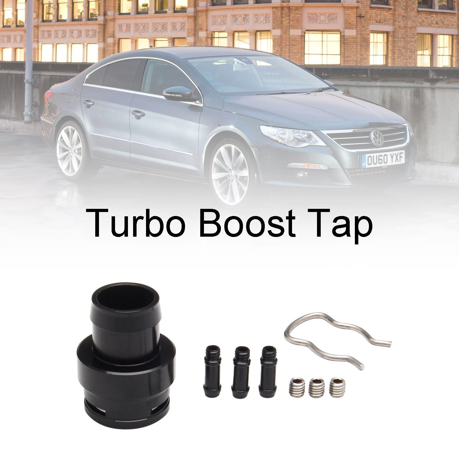 Turbo Boost Tap Unterdruckadapter für VW Audi 2.0T FSI TSI TFSI MK5 GT ...